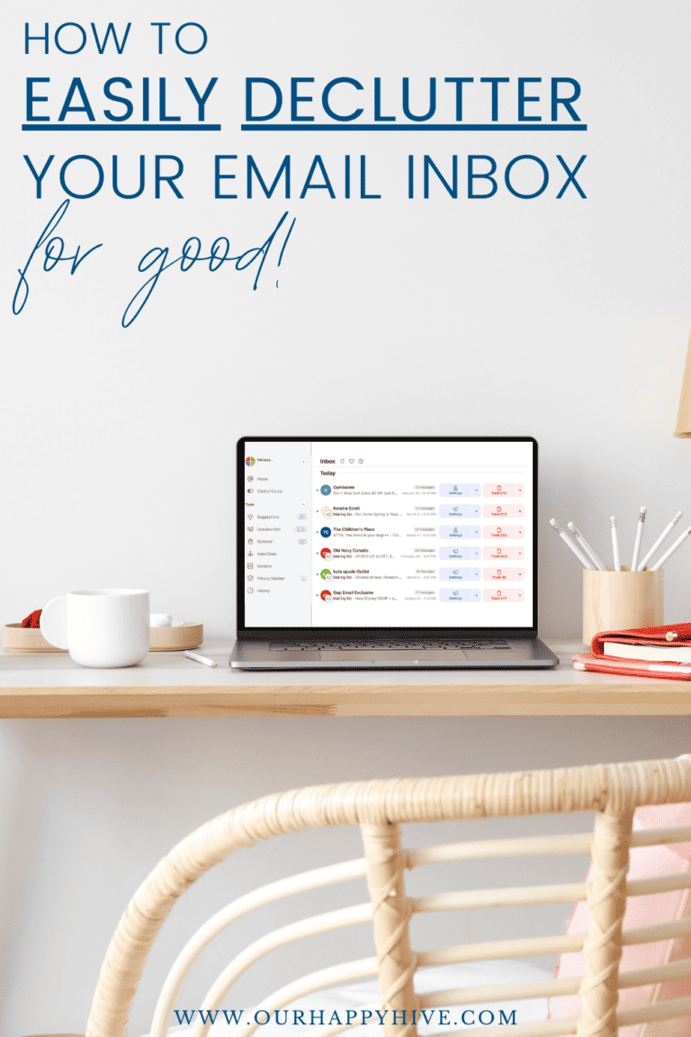 How I Easily Decluttered My Personal Email Inbox...and You Can Too!