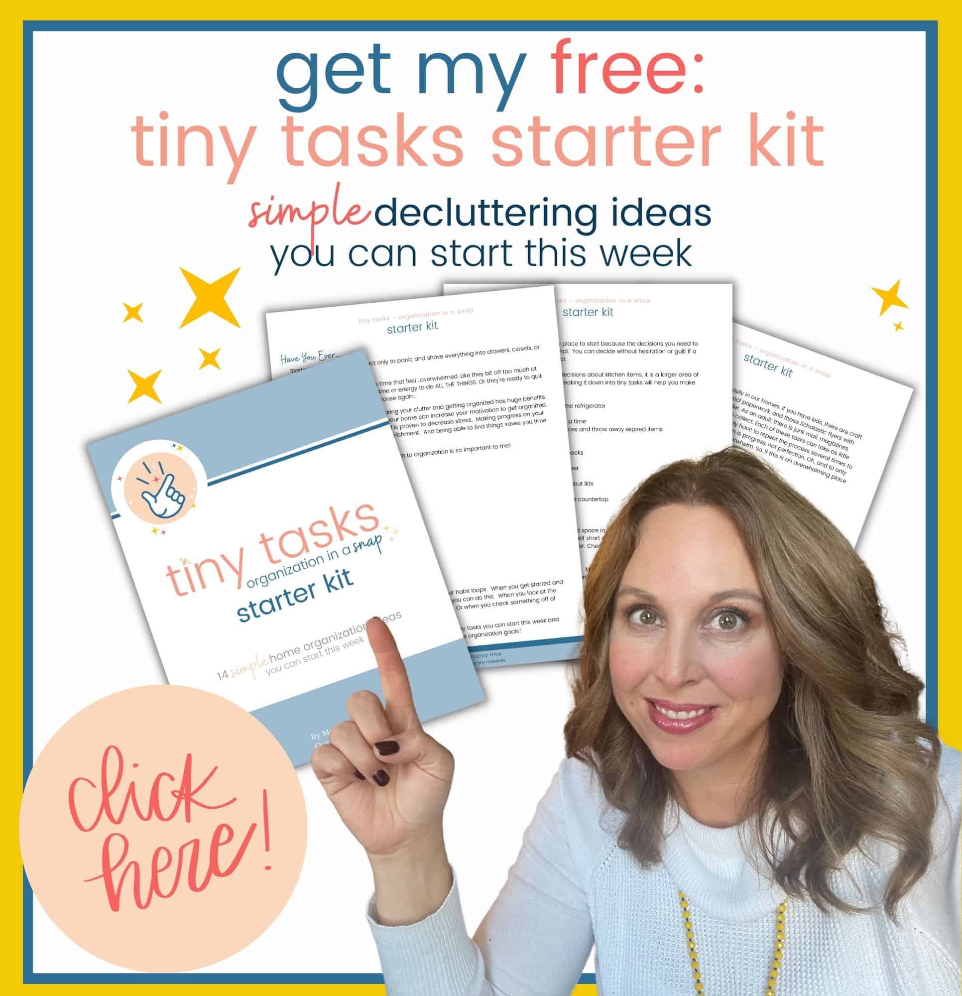 TINY TASKS STARTER KIT AD VIDEO - Our Happy Hive